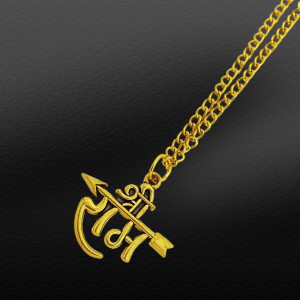 Banke Collection Hindu God Lord Jai Shri Ram Hindi Locket Pendant ...