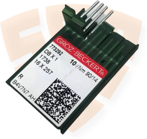 SSS GROZ(Ball Point Needle DBX1 14 NO. Pack of 10) Machine Sewing ...