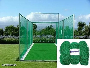 VSsport Nylon 50x10 Feet Ground Boundary And Practice Cricket Net GREEN ...