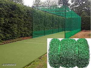 VSsport Nylon 40x10 Feet Ground Boundary And Practice Cricket Net GREEN ...