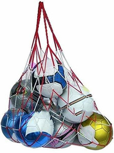 Foxsus Football Carry net (12 to 16 Ball) net Strong Durable Nylon Mesh ...