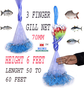 BIMI HANDMADE 3 Finger 70 Mm Shisha Jal Fishing Net - Buy BIMI HANDMADE ...