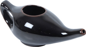 QIMACPLUS Ceramic Brown Neti Pot Price in India - Buy QIMACPLUS Ceramic ...
