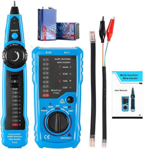 coolcold Network Cable Tester, Cable Tracer with Probe Tone, RJ11 RJ45 ...