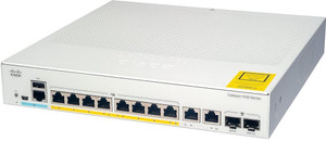 CISCO 1000-8FP-2G-L,8 Gigabit Ethernet PoE+ Ports,120W PoE Budget,2 1G ...