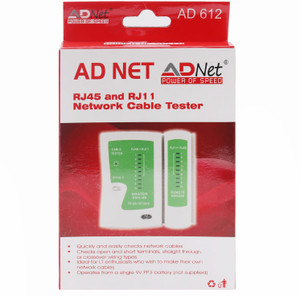 AD NET-POWER OF SPEED RJ45 and RJ11 LAN network Ethernet internet cable ...