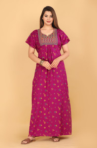 Chandora Women Nighty - Buy Chandora Women Nighty Online at Best Prices ...
