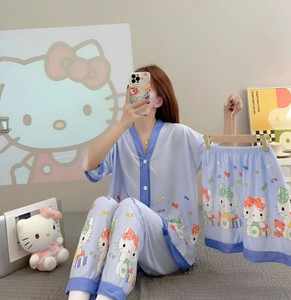 Lugo Women Printed Blue Night Suit Set Price in India - Buy Lugo Women ...