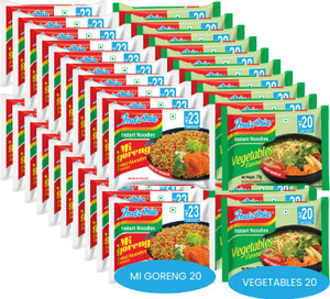 indomie Combo Of Mi Goreng Flavour (20 Packets) & Vegetables Flavour ...