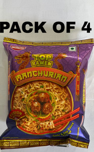 Nissin Top Ramen Manchurian Fusion Instant Noodles Vegetarian Price in ...