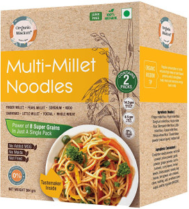 Organic Wisdom Multi-Millet Noodles |Made with 8 Super Grains No Maida ...