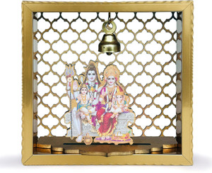 Art Street Shiv Parivar Small Pooja Mandir, Wall Hanging Temple, Diwali ...