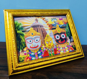 Jagannath Dham Plastic Table Photo Frame Price in India - Buy Jagannath ...