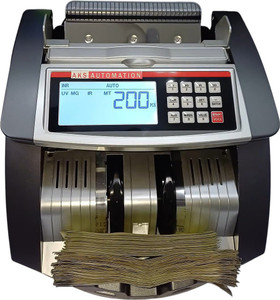 INGENRIC AKS SV 08 Heavy Duty Semi Value Note Counting Machine with Fake Note Detector Note ...
