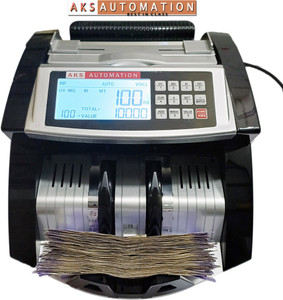 AKS AUTOMATION Latest Upgraded Cash Counting Machine with Mg, UV, IR ...