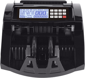 SWAGGERS Black silver pro money counting machine with best features ...