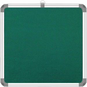 CraftXpress Premium 1x1 Feet Green Colored Notice Board For School Use ...