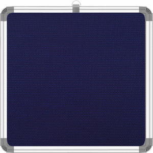 CraftXpress Premium 1x1 Feet Blue Colored Notice Board For School Use ...