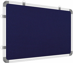 CraftXpress Premium 1.5x2 Feet Blue Colored Notice Board For Home Use ...