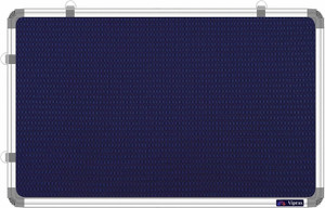 Viprax 2x1.5 ft Blue Notice Board/Pin Up Display Board with 50 pins for ...