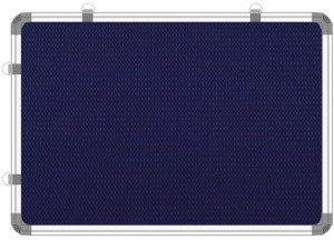 CraftXpress 4x6Ft, Premium Material Blue Color Notice Board/ Pin-Up ...