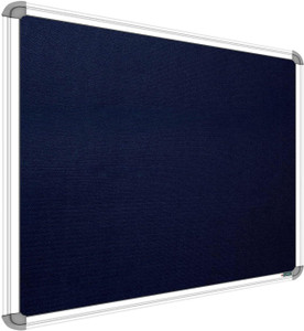 YAJNAS 1.5x2 Feet Premium Material Blue Notice Board/ Pin-up Board ...