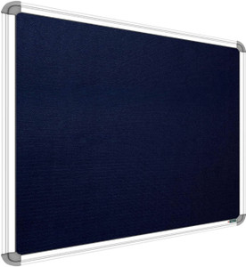ShelfKing 2x3 Ft's Premium Material Blue Notice Board/ Pin-up Board ...