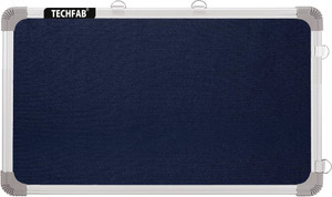 Techfab 2x4 ft Blue Notice Board / Pin Up Display Board with 30 Pin for ...