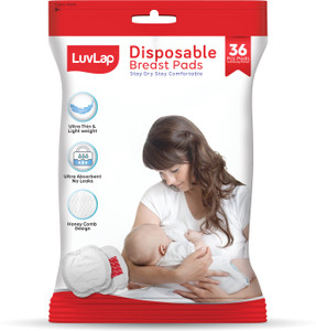 LuvLap Ultra Thin Honeycomb Disposable, High Absorbent, Nursing Breast ...
