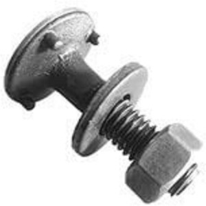 Implemental Nut & Bolt Set Bucket elevator bolt (8 X 25 MM) (10) Price ...