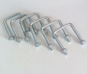 Hardware Bolt MS Square U-Bolt 1.5 inch (6 Pcs) Price in India - Buy ...