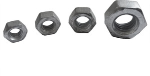 Implemental Nut GI Hex Nut Industrial Use (10mm Pack of 50) Price in ...