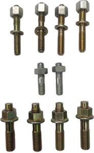 D'Mega Mart Nut & Bolt Set 100 RX 135 Head Block cylinder silencer ...