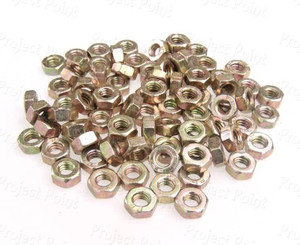 iBAT SOLUTIONS Nut M4 GI Galvanised Iron Hex Nut (Pack of 10) Price in ...