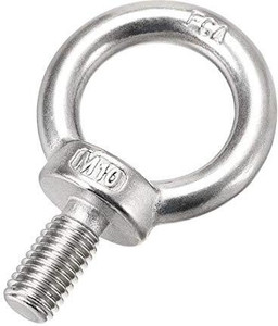 Mec Bolt M10 x 20mm Thread Machinery Shoulder Lifting Forged Eye Bolts ...