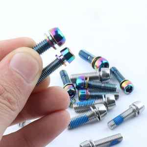 Lyla Nut & Bolt Set 6 Pieces Bicycle Stem Bolts Ultralight Road ...