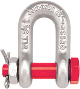Conclood India Nut & Bolt Set Bow Shackle 2 Ton | Nut Bolt type Anchor ...