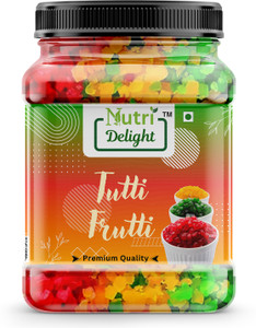 Nutri Delight Mix Tutti Frutti Cherry Multicolor Tutti Frutti for Cakes ...