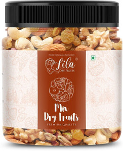 lila dry fruits Dry Fruit Mix(Cashew,Almond,Figs,Walnut 8pcs,Black ...