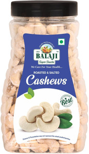 Lali Balaji Super Snacks Cashews (Roasetd & Salted) Jar 250g Cashews ...