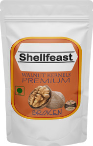 Shellfeast PREMIUM Broken Walnut Kernels, Organic Broken Walnut Kernels ...