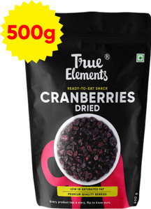 True Elements Dried Whole Cranberries, Healthy snack, Ready to eat ...