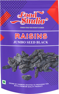 Food Studio Black Raisins Seeded Purple Pouch Raisins Price in India ...
