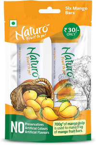 Naturo Mango Snack Pack 7 GMS X 6 (Pack of 12) Mango Price in India ...