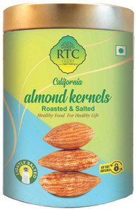 RTC FOODS ALMOND KERNELS (ROASTED & SALTED)- PREMIUM QUALITY Almonds ...