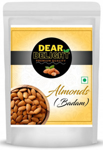 dear delight 100% Premium California Almonds | Whole Natural Badam Dry ...