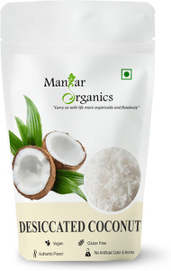 ManHar Organics Desiccated Coconut Powder 500gm(Gari powder) Nariyal ...