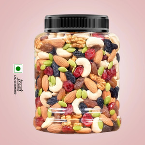 Nature Aahar Mix Dry Fruit | Panchmeva | 200GM | JAR | Almonds, Cashews ...