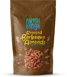 NUTRI BINGE Roasted Barbeque Almond 200g Almonds Price in India - Buy ...
