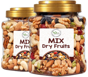 VD BITES Mix Dry Fruits (1KG) | Almonds, Raisins, Cashew, Cranberries ...